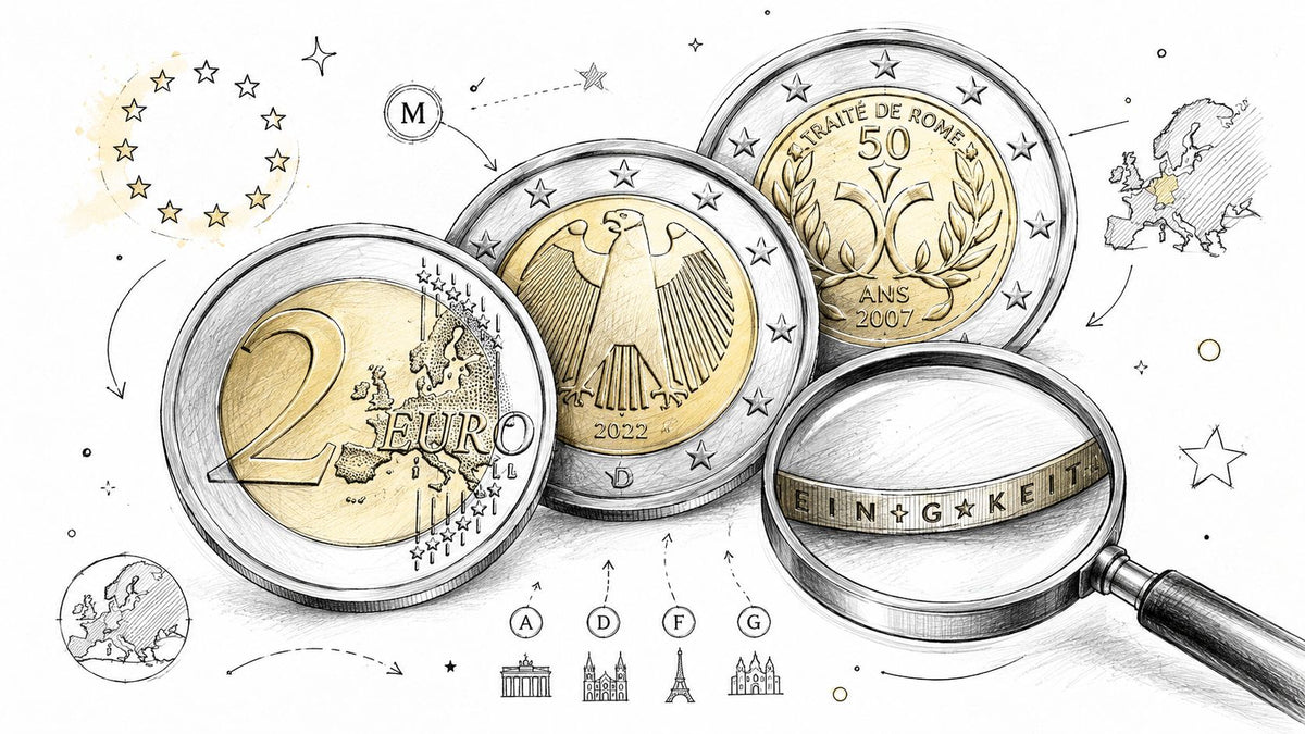2 Euro Coins Designs: Collector’s Guide for 2026 – Cavalier Coins Ltd