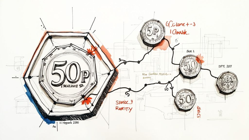 50p coins worth money: Spot valuable UK designs fast – Cavalier Coins Ltd