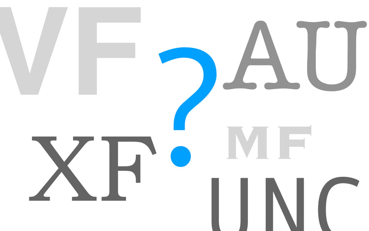 European coin grading system explained – Cavalier Coins Ltd