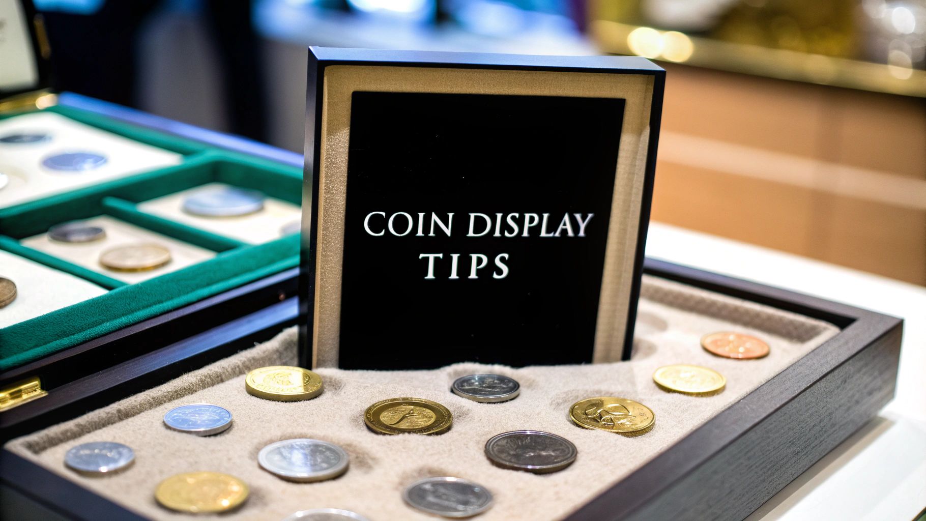 Displaying Coin Collection Tips: Showcase Like a Pro – Cavalier Coins Ltd