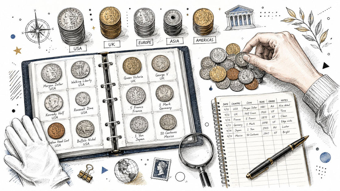 Expert Guide: How to Organize a Coin Collection – Cavalier Coins Ltd